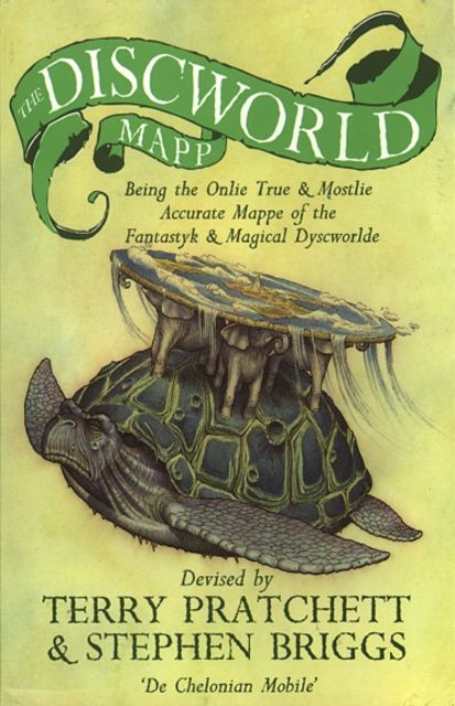 The Discworld Mapp by Stephen Briggs, Terry Pratchett | Shakespeare ...