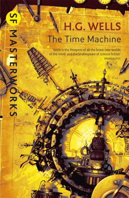 The Time Machine Hg Wells Book Cover