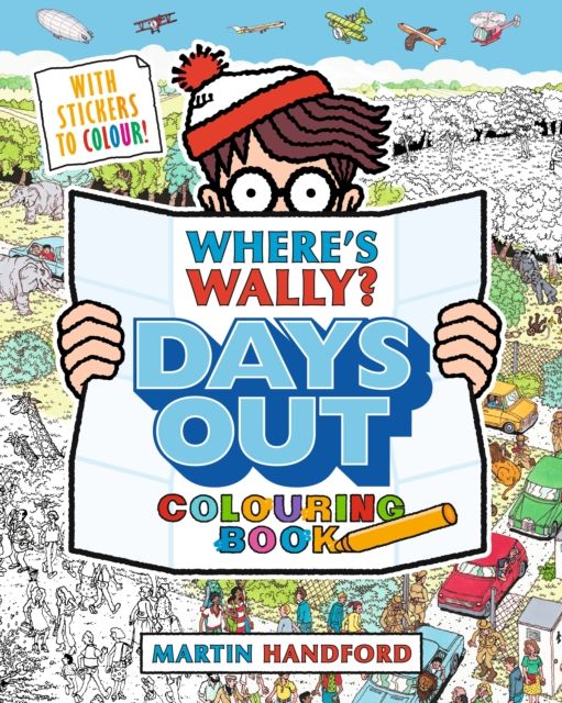 Where's Wally? Days Out: Colouring Book by Martin Handford ...