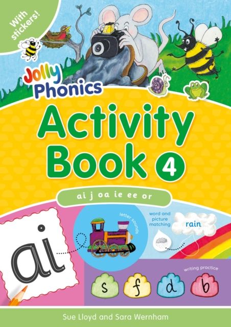 Jolly Phonics Activity Book 4 by Sara Wernham, Sue Lloyd | Shakespeare ...