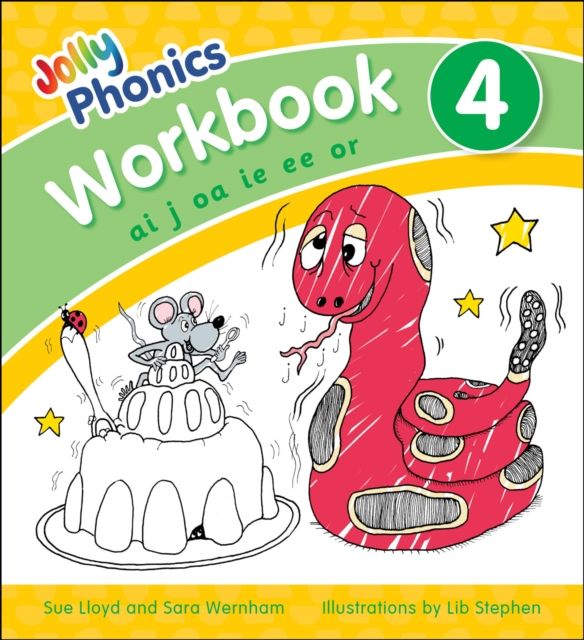 Jolly Phonics Workbook 4 by Sara Wernham, Sue Lloyd | Shakespeare & Company