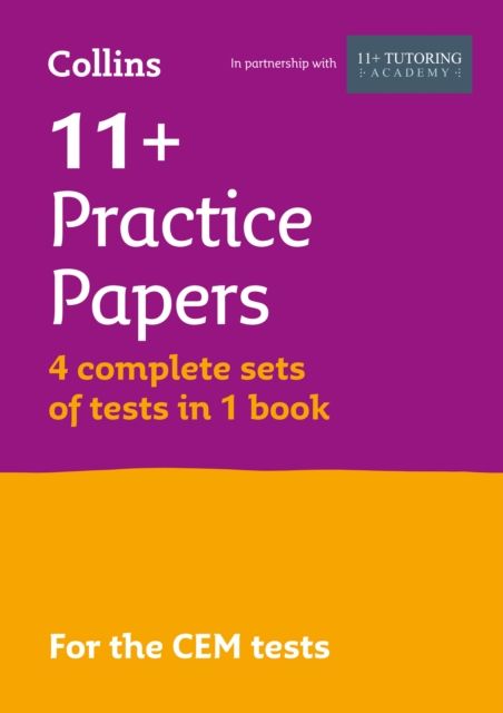 11+ Verbal Reasoning, Non-Verbal Reasoning & Maths Practice Papers (Bumper Book with 4 sets of ...
